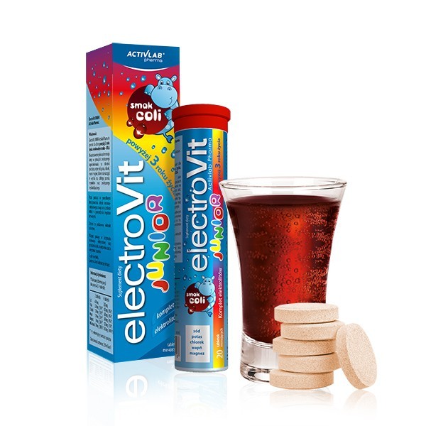 Activlab Pharma Electrovit Junior Effervescent Tabs 20's - HEMLOCK