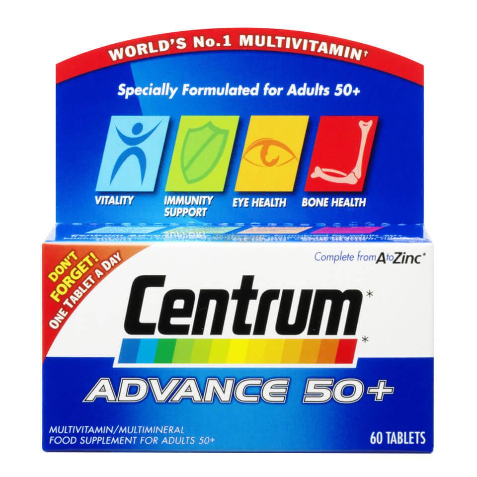 Centrum Advance 50+ Tablets 30's - HEMLOCK PHARMACY