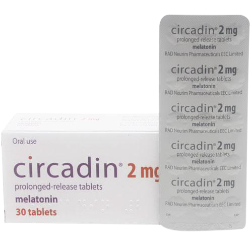Circadin (Melatonin) 2mg Tablets 30's - HEMLOCK PHARMACY