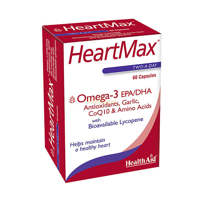 HealthAid HeartMax Omega 3 EPA/DHA 60's Capsules - HEMLOCK PHARMACY
