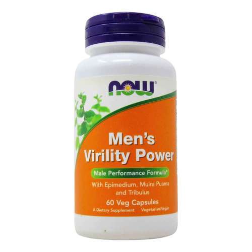 Now Foods, Men's Virility Power, 60 Veg Capsules - HEMLOCK PHARMACY