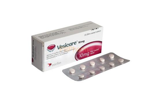 Vesicare 10mg film coated tablets 30's - HEMLOCK PHARMACY