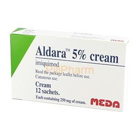 Aldara 5% (imiquimod) Cream 12 Sachets - Hemlock