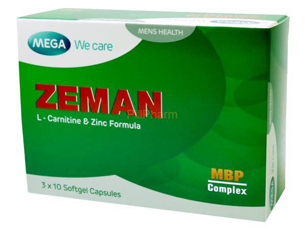 Zeman Softgel Capsules 30's - Hemlock