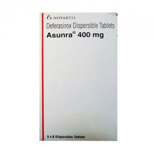 Asunra (Deferasirox) 400mg Dispersible Tablets 30's - HEMLOCK PHARMACY