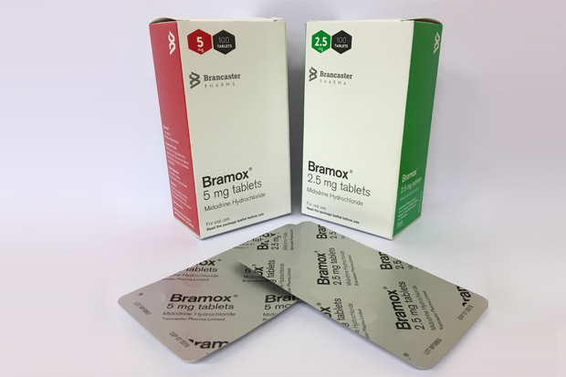 Bramox (Midodrine) 2.5mg Tablets 100's - HEMLOCK PHARMACY