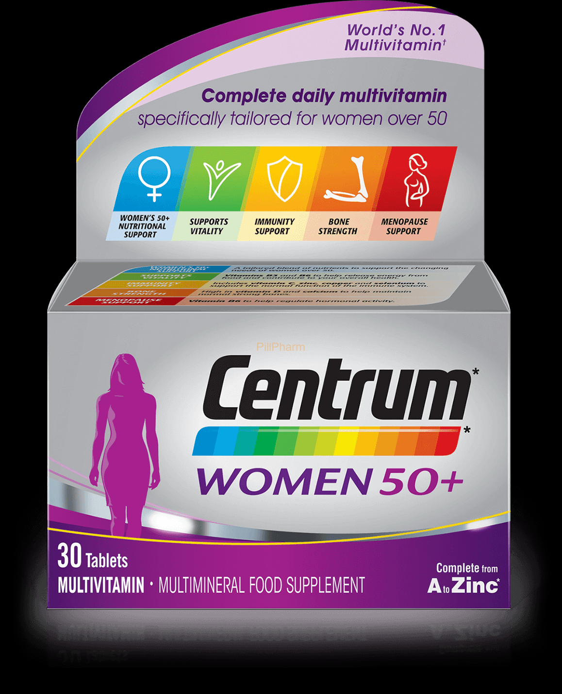 Centrum Women 50+ Tablets 30's - HEMLOCK
