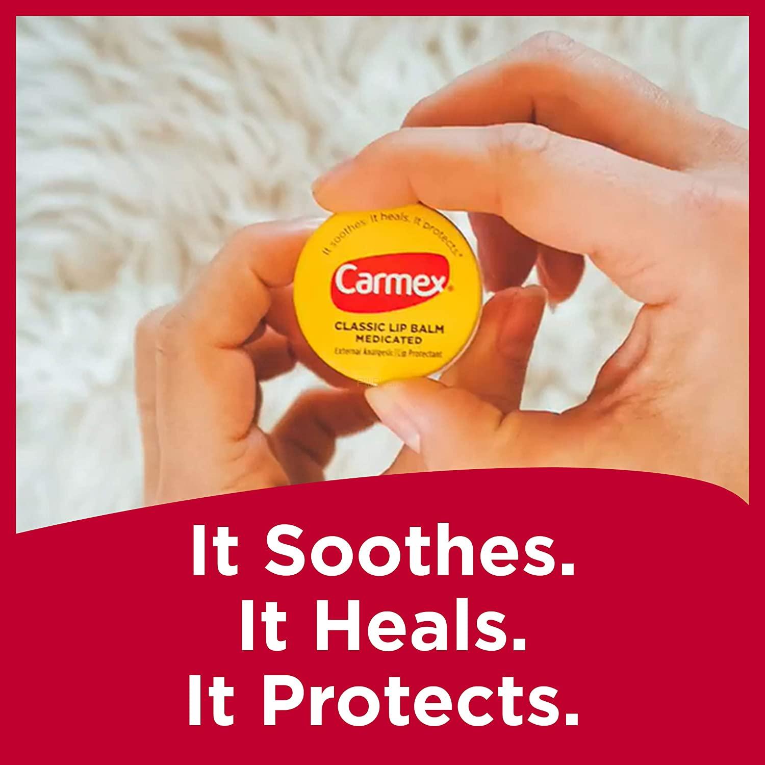 Carmex Classic Medicated Lipbalm Jar 7.5g - HEMLOCK