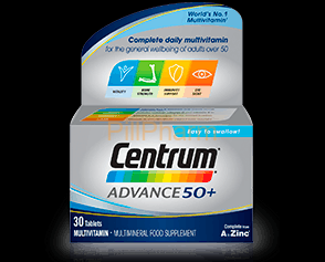 Centrum Advance 50+ Tablets 30's - HEMLOCK PHARMACY