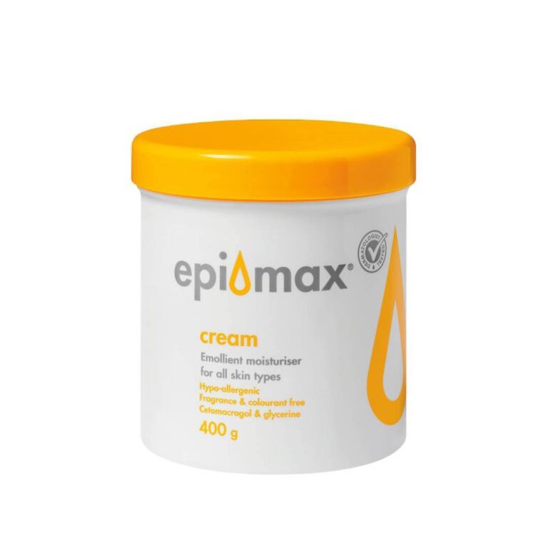 Epimax Cream Emollient moisturiser for all skin types 400g - HEMLOCK ...