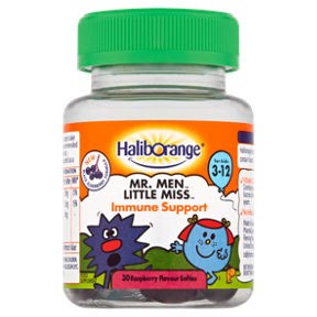 Haliborange MR. MEN LITTLE MISS Immune Support 30 Raspberry Softies ...