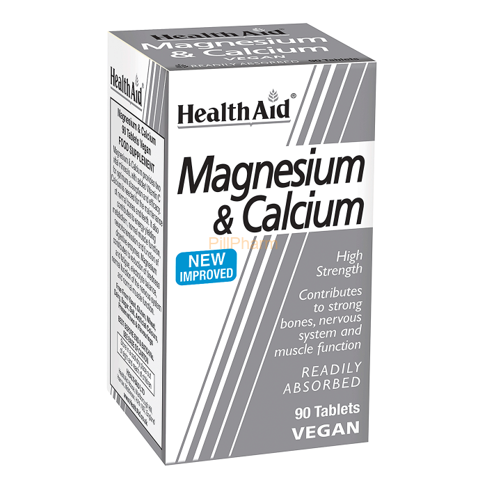 Health Aid Magnesium & Calcium Tablets - HEMLOCK PHARMACY