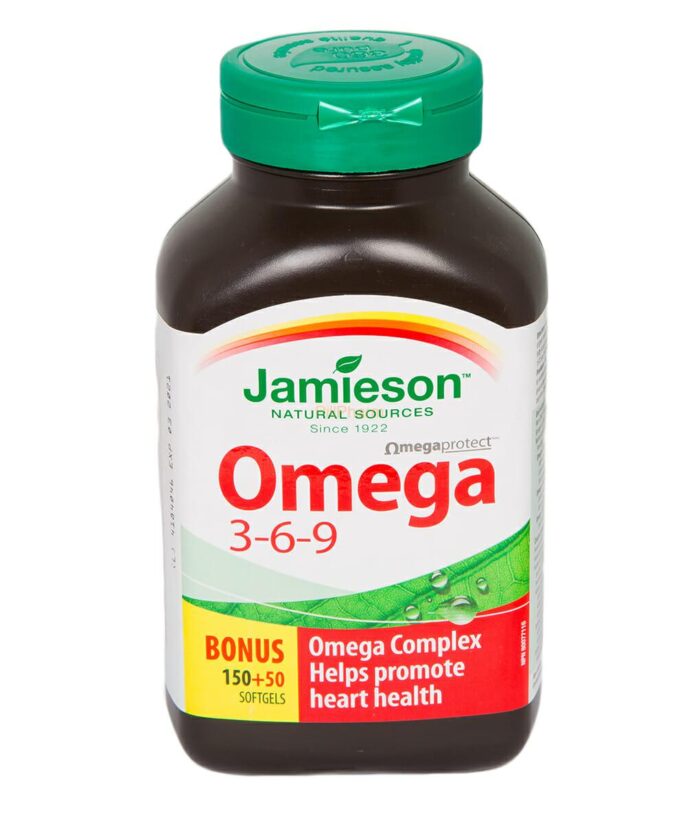 Jamieson Omega 3-6-9 Softgels - HEMLOCK PHARMACY