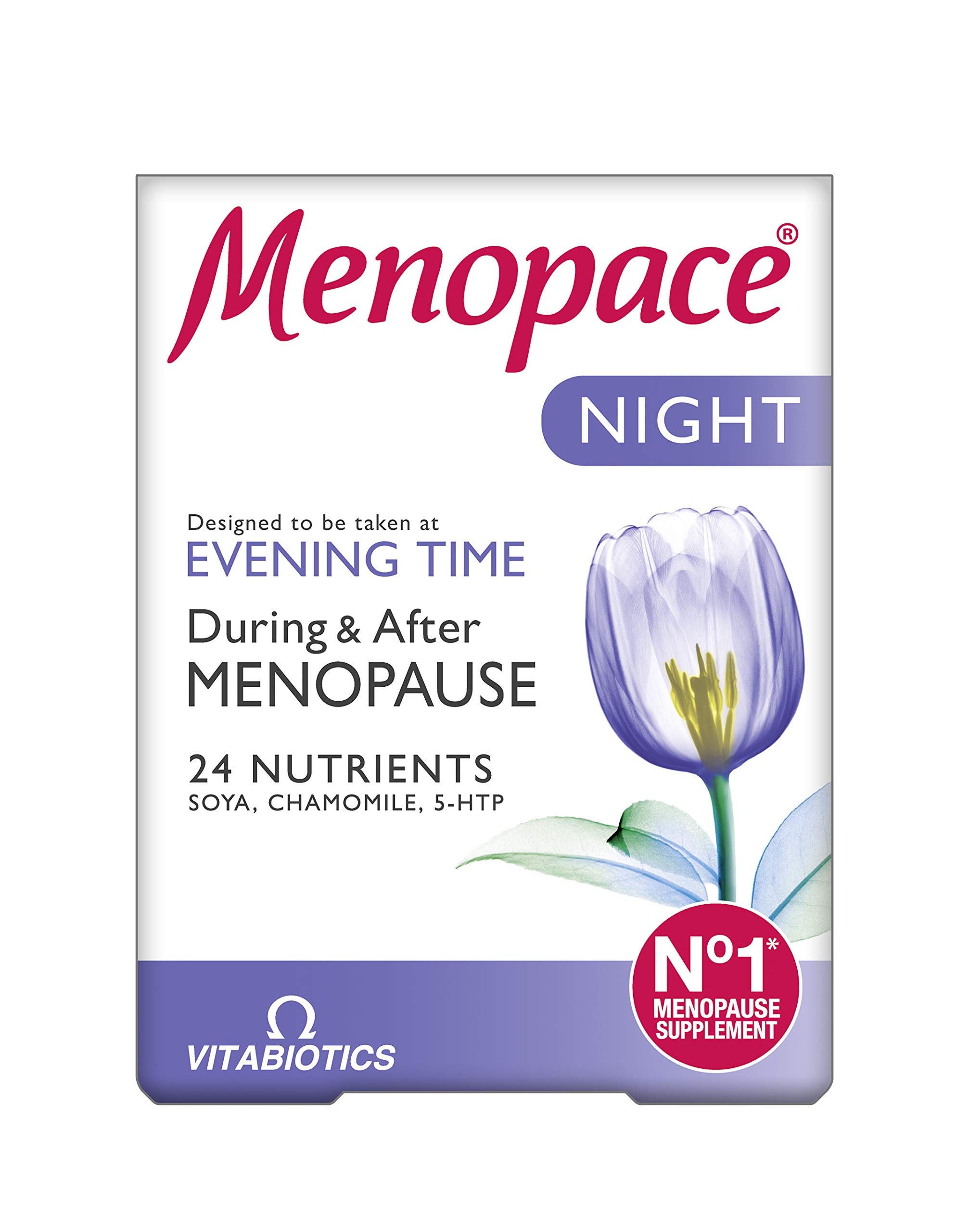 Vitabiotics Menopace Night - 30 Tablets - HEMLOCK PHARMACY