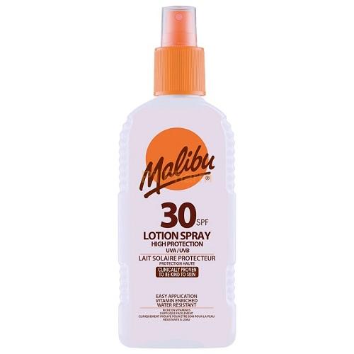 Malibu Sun Protection Lotion Spray SPF 30 200ml [Sunscreens] - HEMLOCK