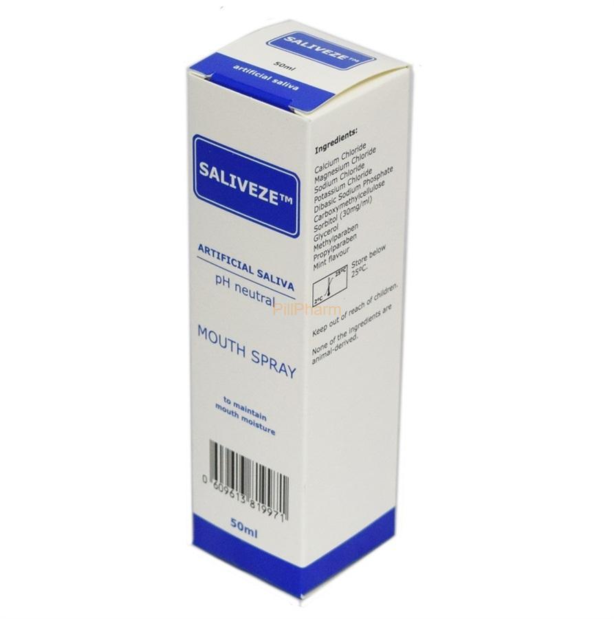 Saliveze Dry Mouth Spray 50ml - HEMLOCK