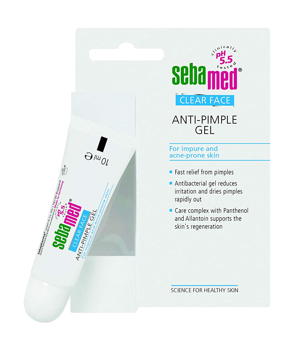 Sebamed Clear Face Anti-Pimple Gel, 10ml - HEMLOCK