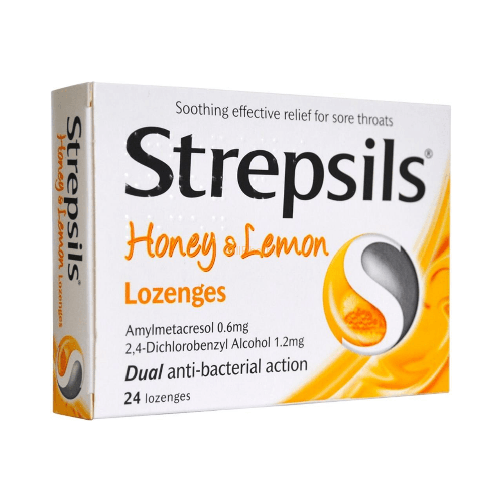 Strepsils Sore Throat & Cough Lozenges 24's - HEMLOCK PHARMACY