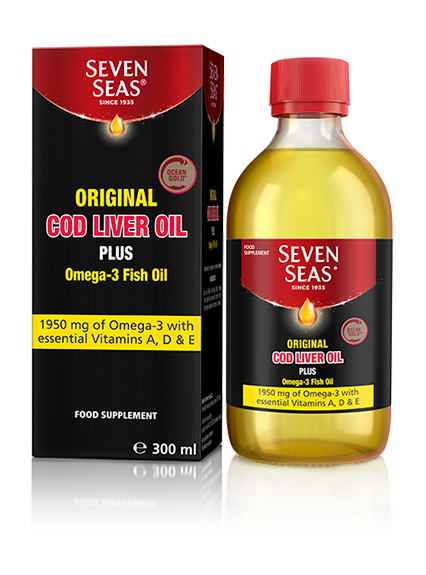 Seven Seas Original Cod Liver Oil liquid 300ml - HEMLOCK PHARMACY