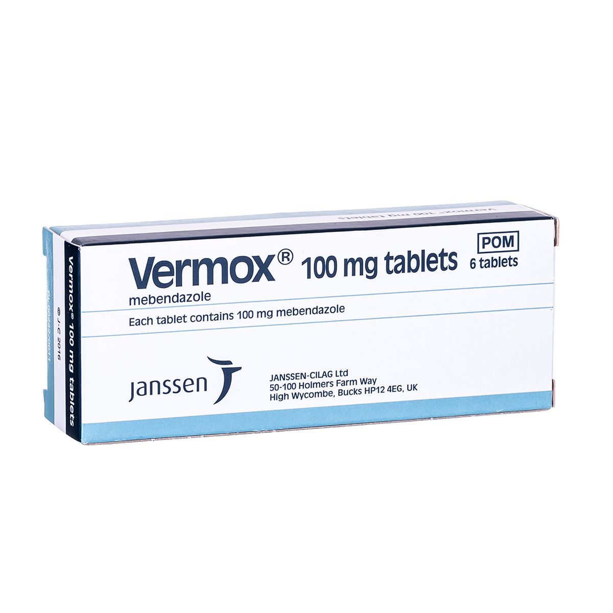 Vermox tablets 100mg 6's - HEMLOCK PHARMACY