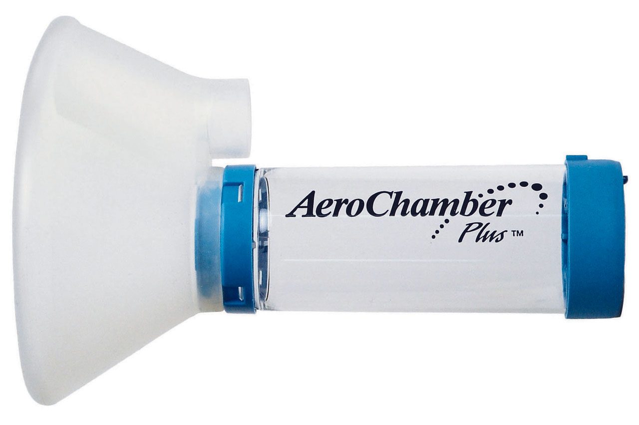 AeroChamber Adult Blue Plus Mask - HEMLOCK