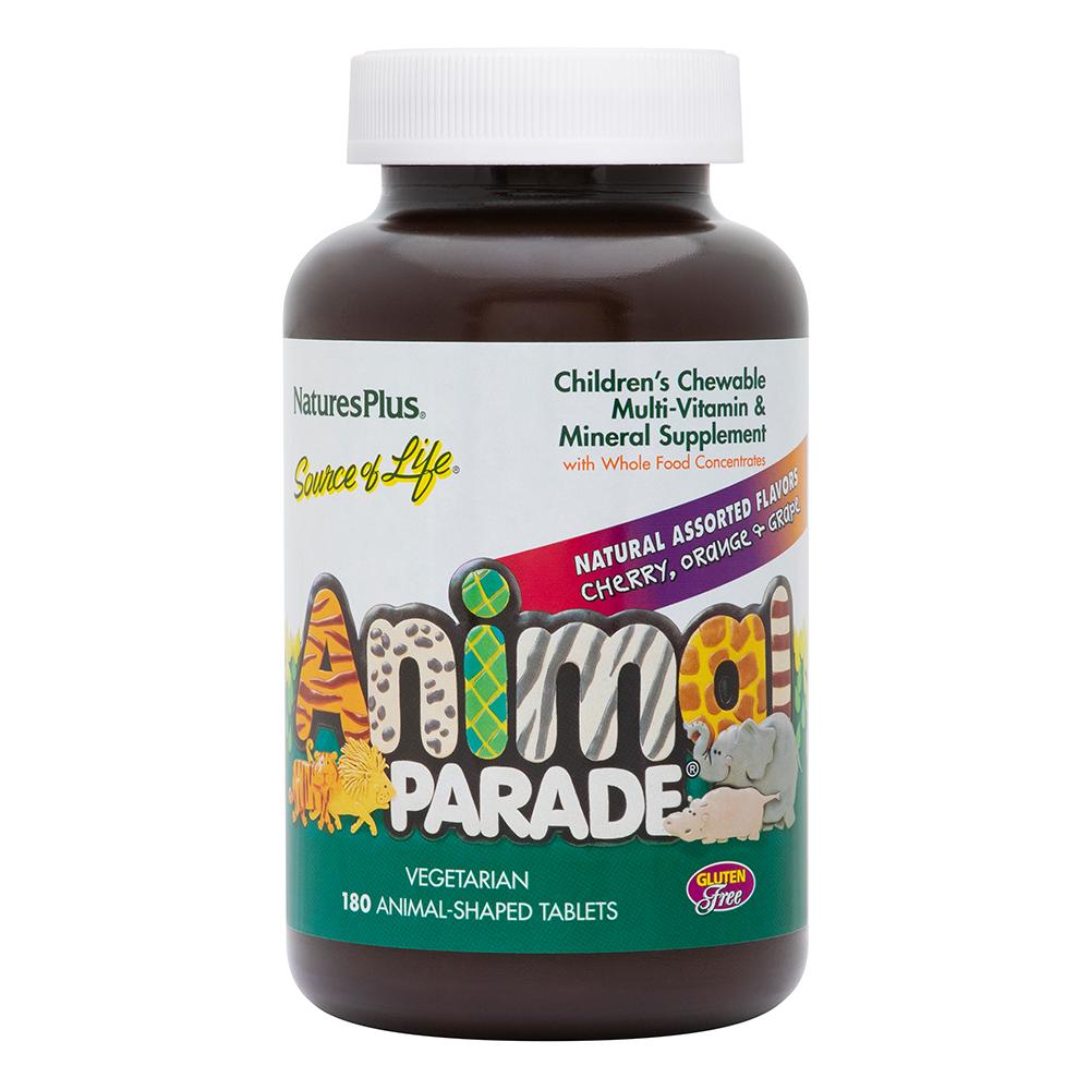 Nature's Plus Animal Parade Multivitamin Children’s Chewables ...