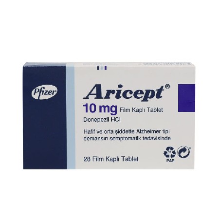 Aricept (donepezil) 10mg tablets 28's - HEMLOCK PHARMACY