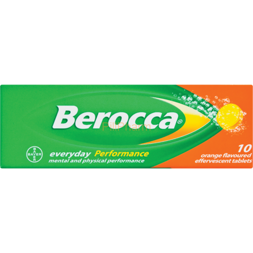 Berocca Orange Effervescent Tablets - HEMLOCK PHARMACY