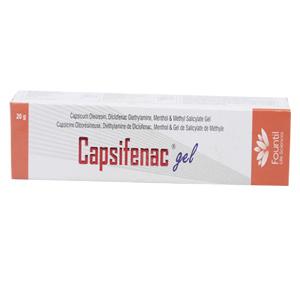 Capsifenac Topical Gel 20g - HEMLOCK PHARMACY
