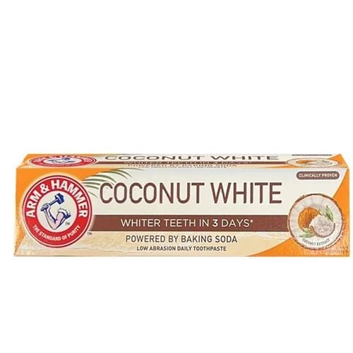 Arm & Hammer Coconut White Toothpaste 75ml - HEMLOCK PHARMACY