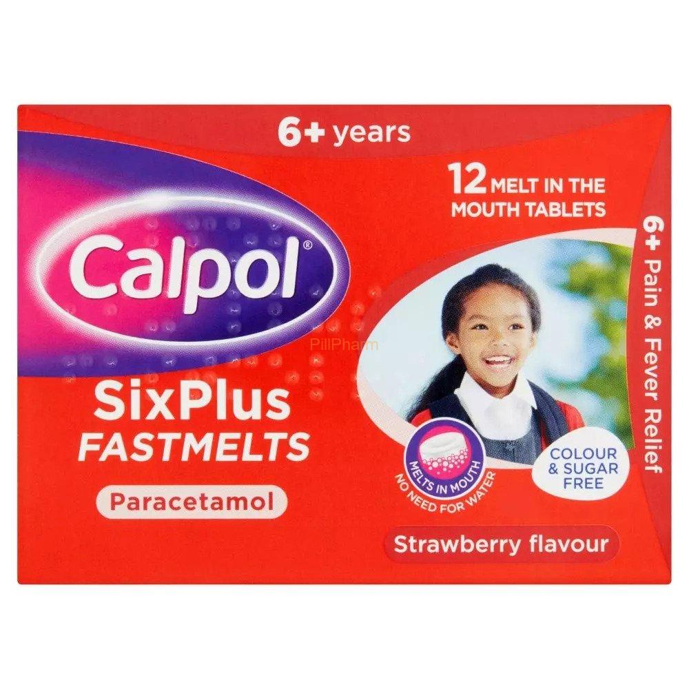 Calpol SixPlus Fastmelts - HEMLOCK PHARMACY