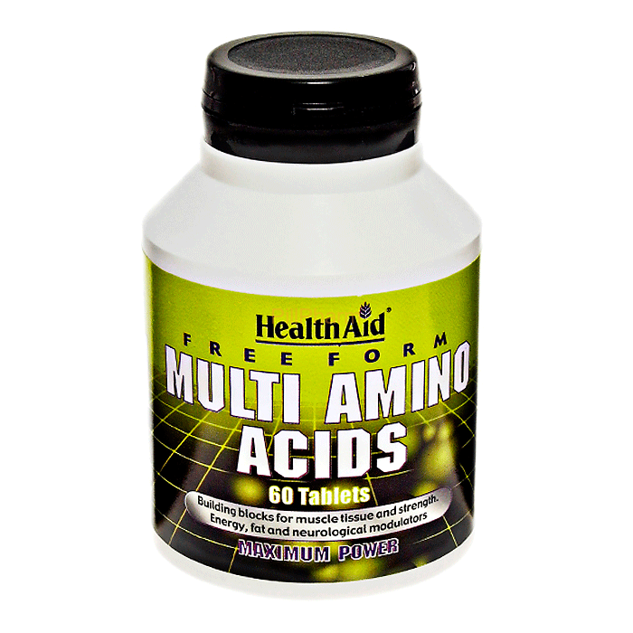 Health Aid Free Form Multi Amino Acid Tablets - HEMLOCK PHARMACY