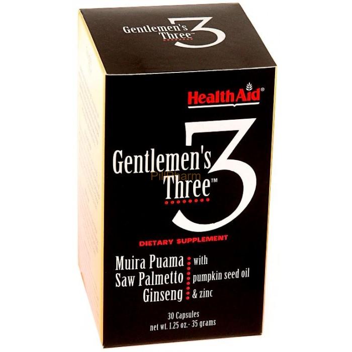 Gentlemen's 3 Capsules - HealthAid - HEMLOCK PHARMACY