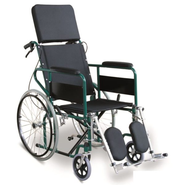 Reclining High Back Wheelchair - HEMLOCK