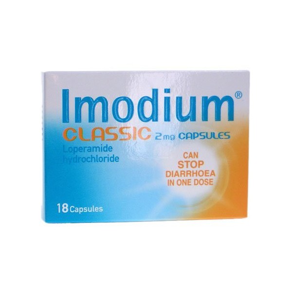 Imodium Classic 2mg Capsules 12's - HEMLOCK PHARMACY