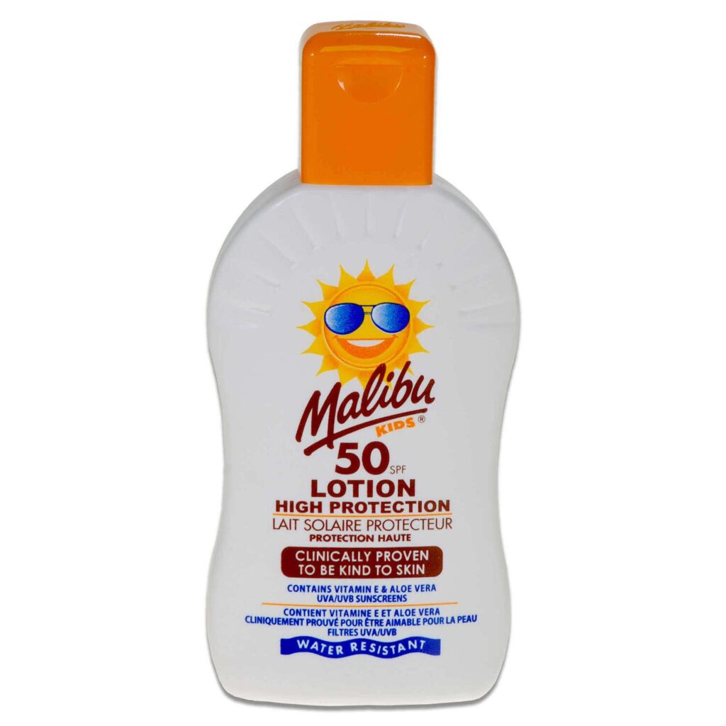 Malibu Kids Sun Lotion SPF 50 200ml [Sunscreen Lotion] - HEMLOCK PHARMACY