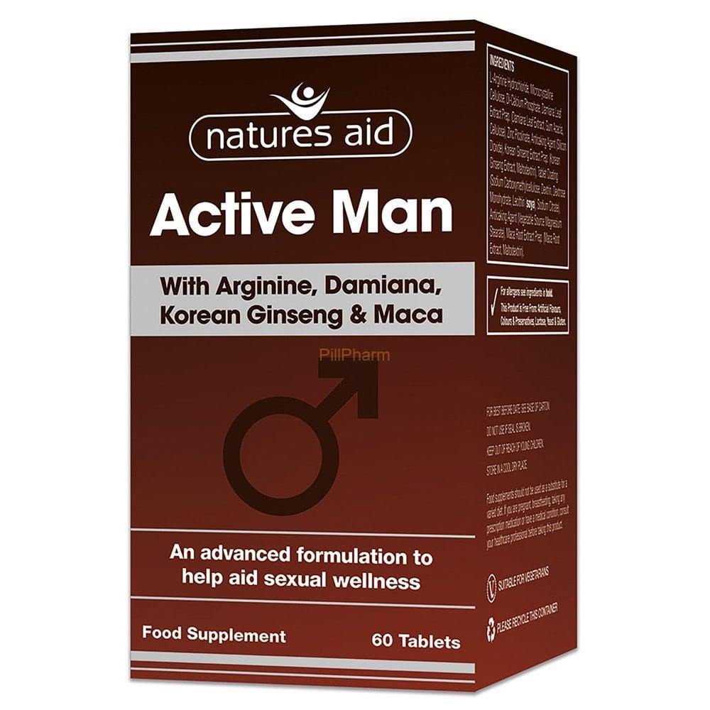 Natures Aid Active Man - HEMLOCK PHARMACY