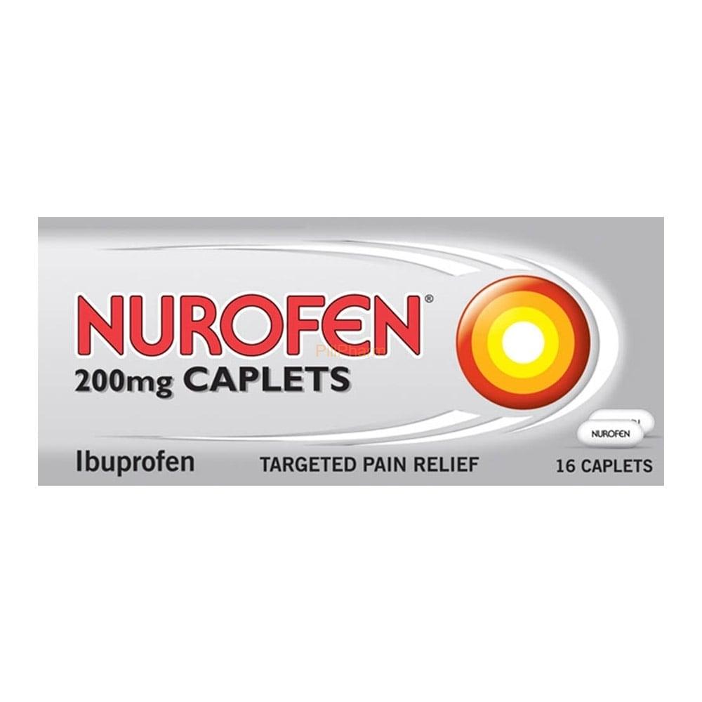 Nurofen Pain Relief 200mg Capsules16's - HEMLOCK PHARMACY