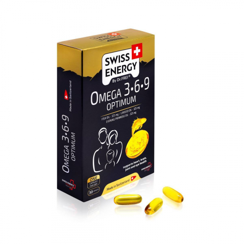 Swiss energy Omega 3-6-9 Optimum Capsules 30's - HEMLOCK PHARMACY
