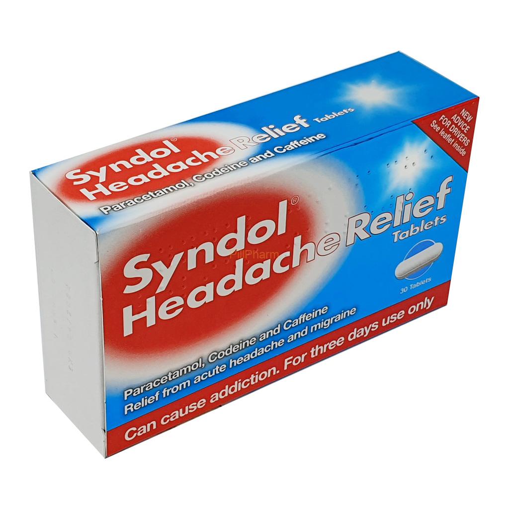 Syndol headache relief 30 tablets - HEMLOCK PHARMACY