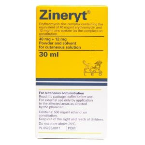 Buy Zineryt Lotion from Hemlock - Topical Antibiotic Acne Solution ...