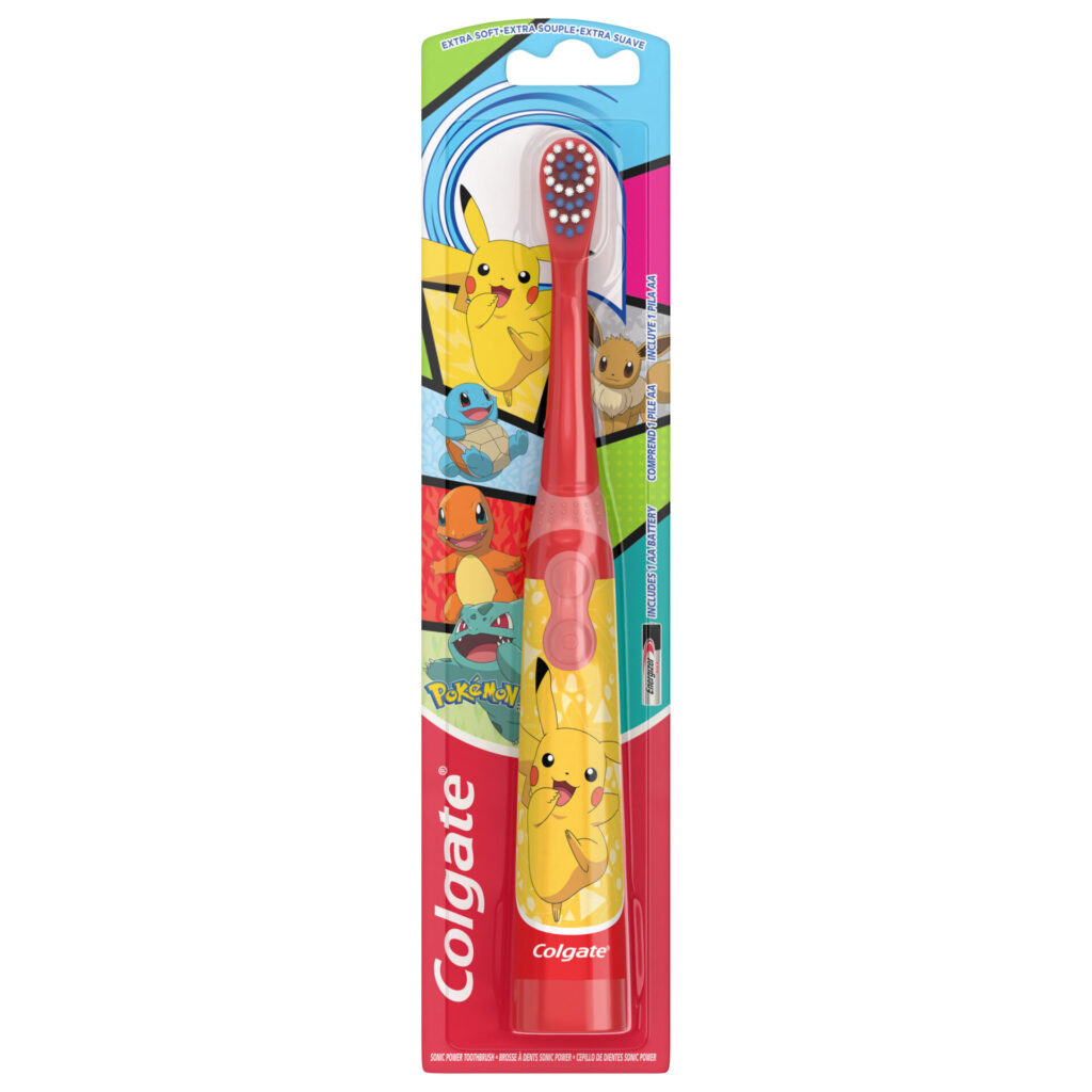 Colgate Kids Battery Toothbrush, Pokemon Toothbrush, 1 Pack - HEMLOCK ...