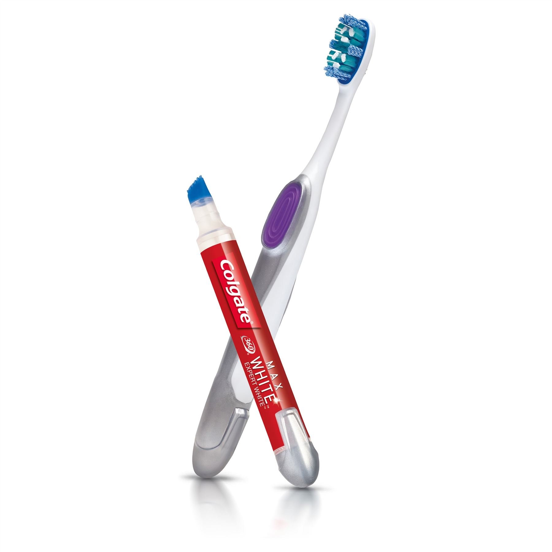 Colgate Max White Expert Toothbrush & Whitening Pen 5 ml - HEMLOCK