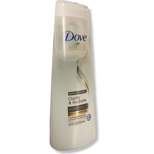 Dove Clarify & Hydrate Charcoal Hair Shampoo 355ml - HEMLOCK PHARMACY