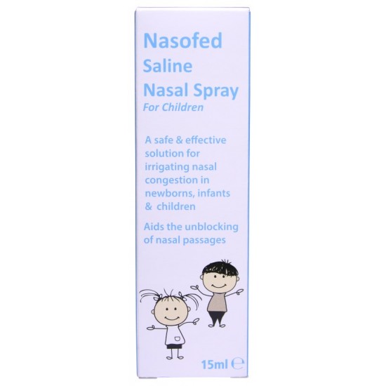 Nasofed Saline Nasal Spray for Children 15ml - HEMLOCK PHARMACY