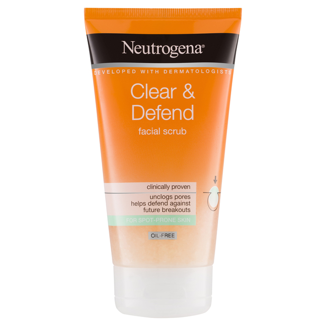 Neutrogena Clear & Defend Daily Scrub 150ml - HEMLOCK PHARMACY