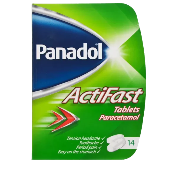 Panadol Actifast Tablets Compack 14's - HEMLOCK PHARMACY