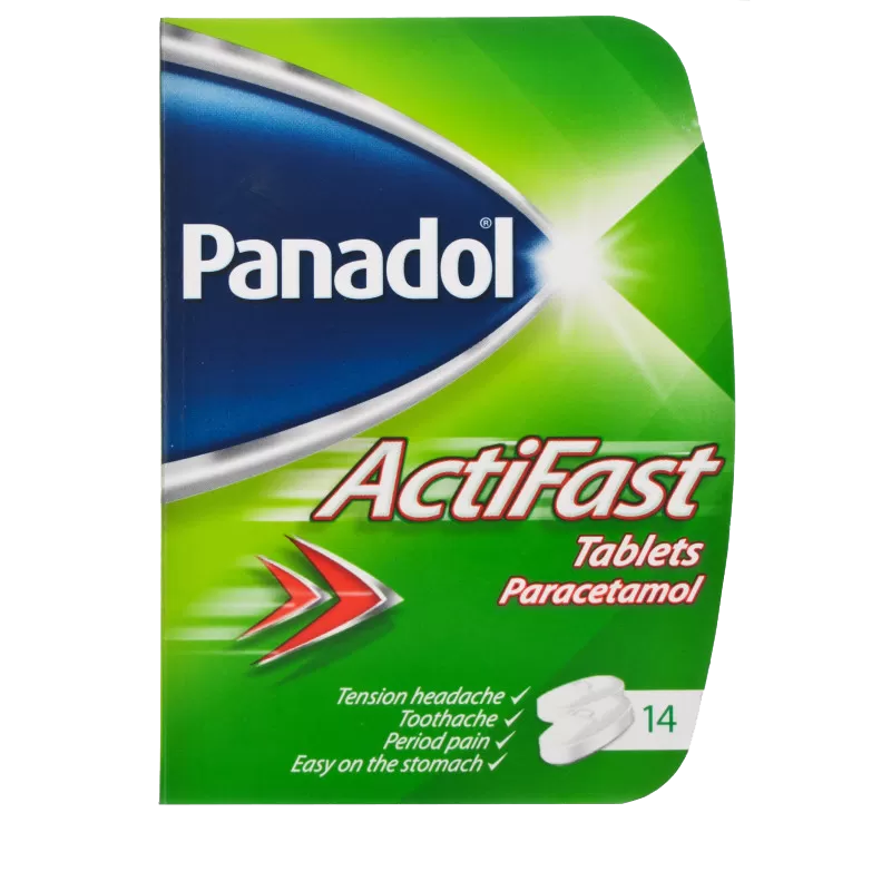 Panadol Actifast Tablets Compack 14's - HEMLOCK PHARMACY