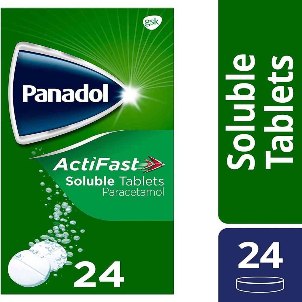 Panadol ActiFast Soluble Tablets 24's - HEMLOCK PHARMACY