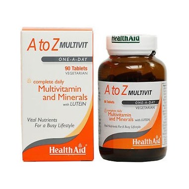 HealthAid A to Z Multivit Tablets 90's - HEMLOCK PHARMACY